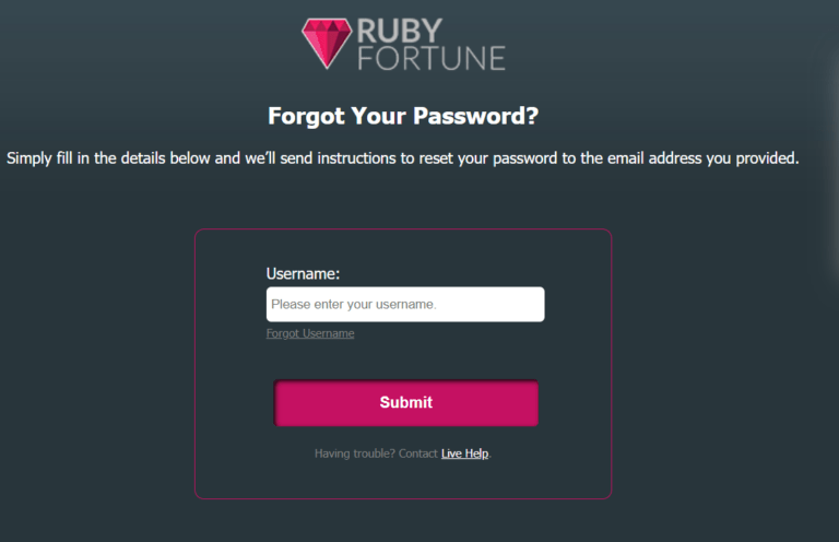 Ruby Fortune Casino no Deposit Bonus, Promocodes and Cashback, Regular ...